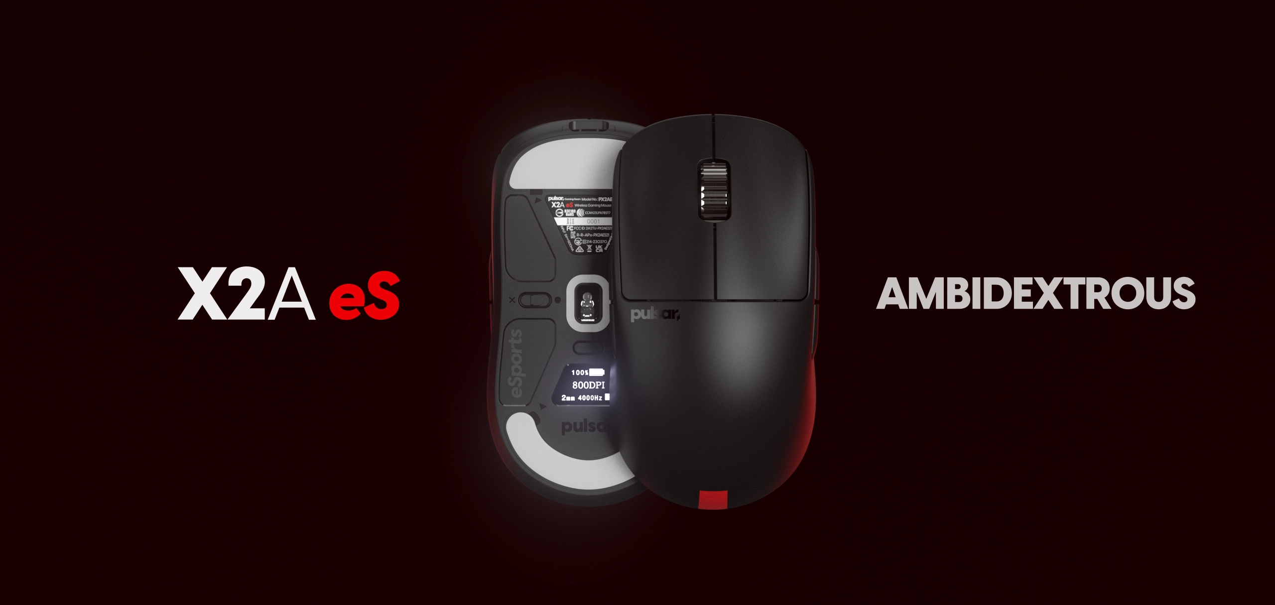 X2A eS Medium Gaming Mouse – Pulsar Gaming Gears